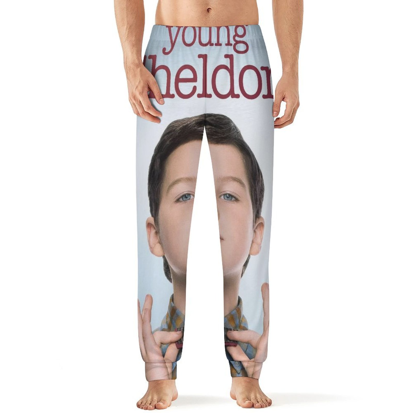 Young Sheldon Poster Men's Pajama Pants Bottoms Fashion Daily Cozy ...
