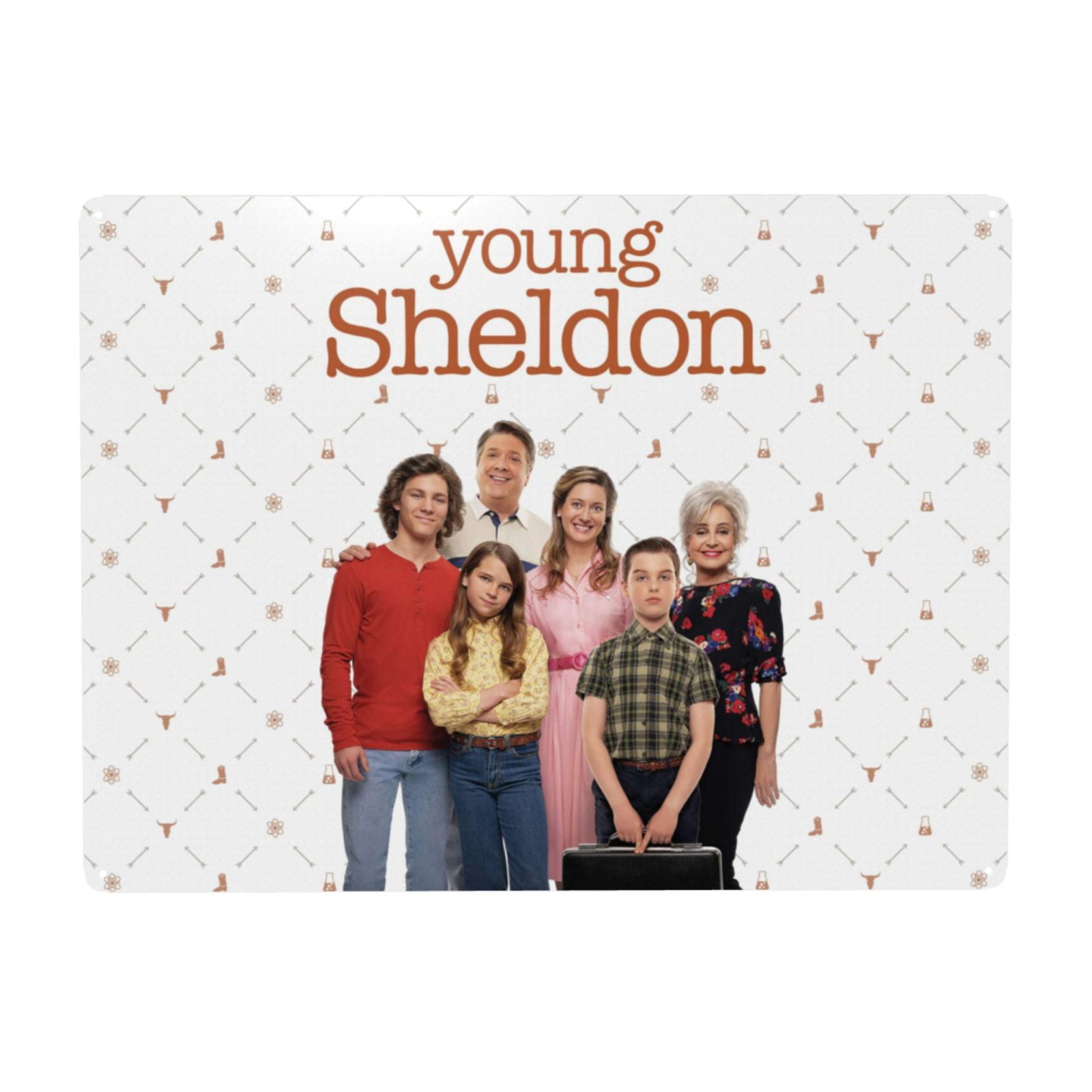 Young Sheldon Seasons Metal Sign Decor 30x40cm Wall Art Sign for Home ...