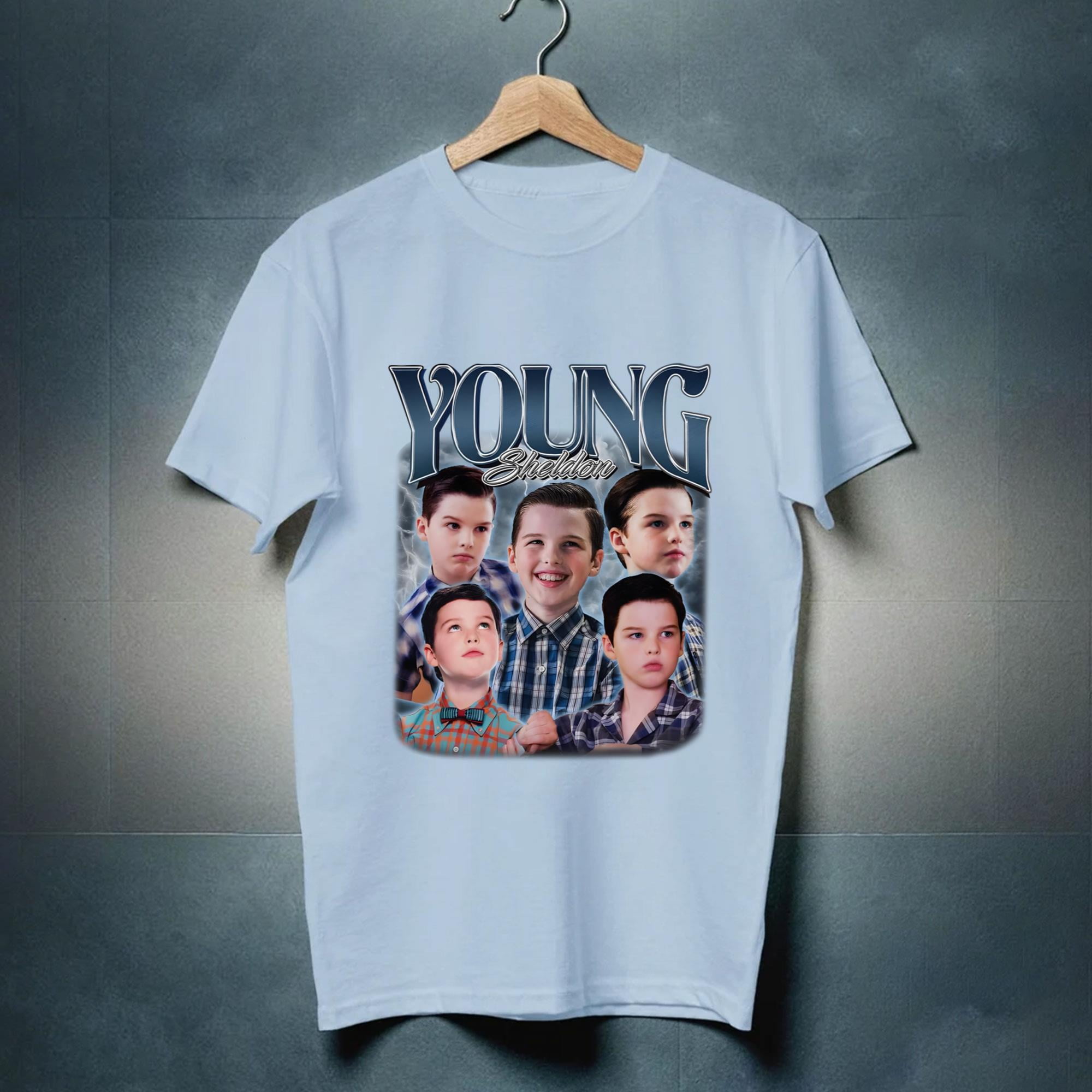 Young Sheldon Shirt Vintage Young Sheldon Shirt Young Sheldon Homage ...
