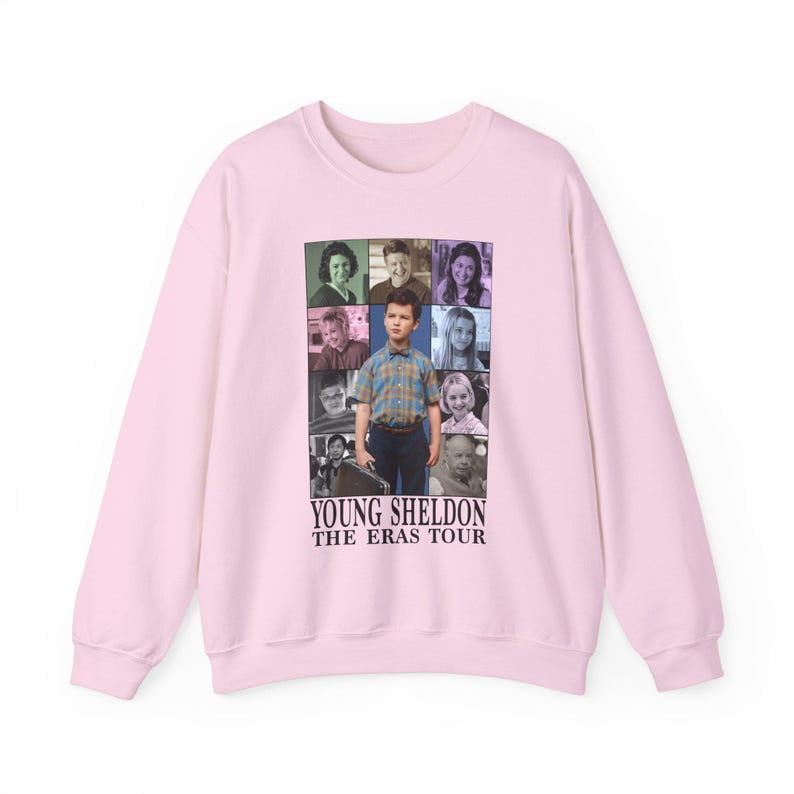 Young Sheldon sitcom sweatshirt print Young Sheldon Shirt Sheldon ...