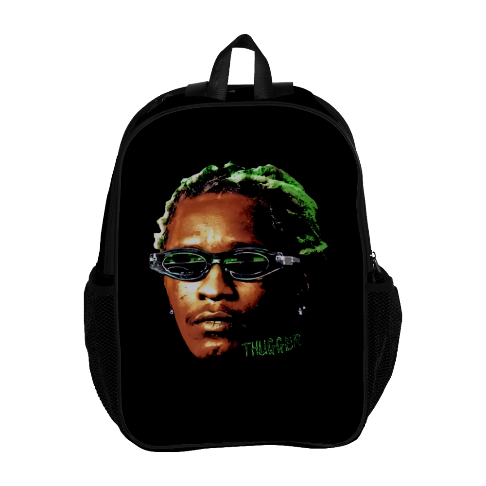 Young Thug Backpack Cosplay 3D Daypack Hip Hop Style Backpacks Casual ...