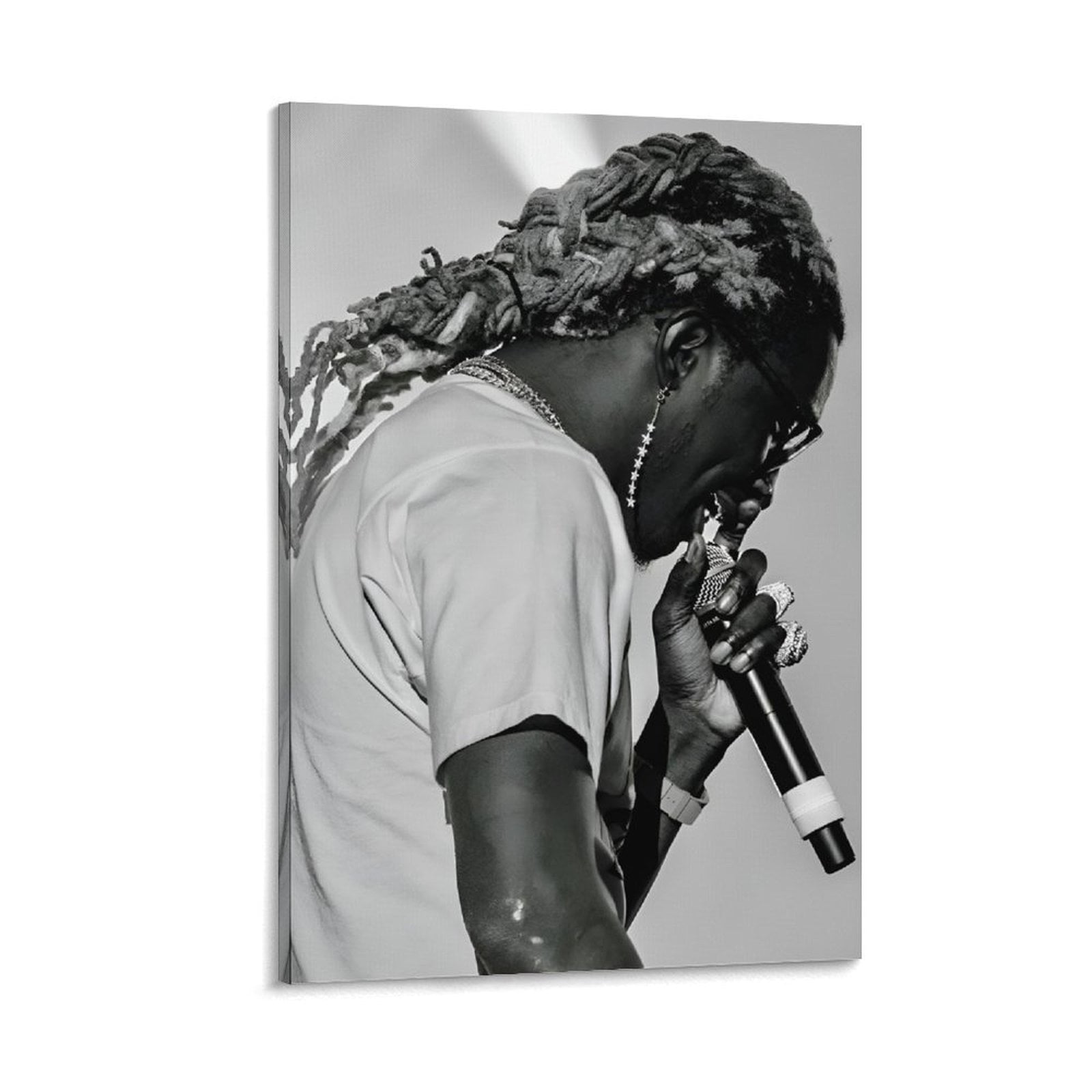 Young Thug1 RAPPER Art Young Singer Posters Gifts Canvas Painting ...