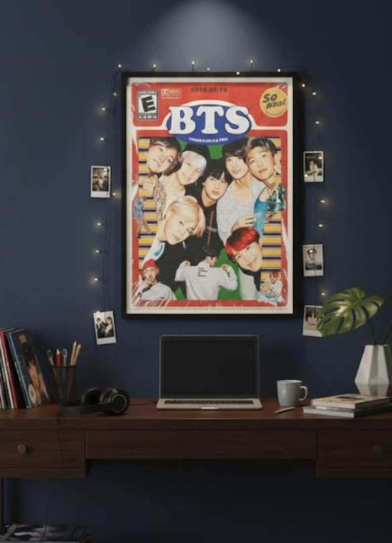 Young Wild & Free BTS Reunion Poster | K-pop ARMY 2026 World Tour Decor ...