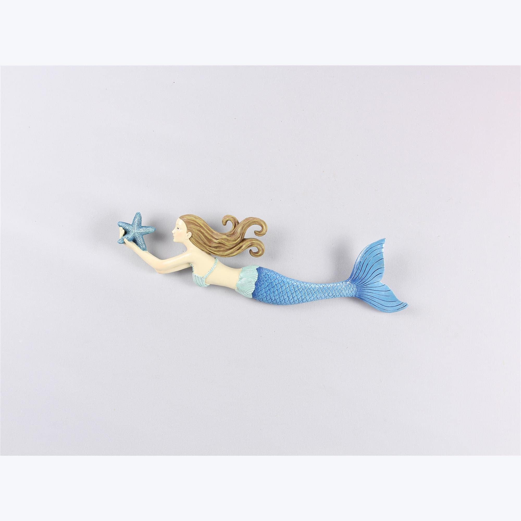 Young's Resin Mermaid Wall Art, 14-Inch - Walmart.com