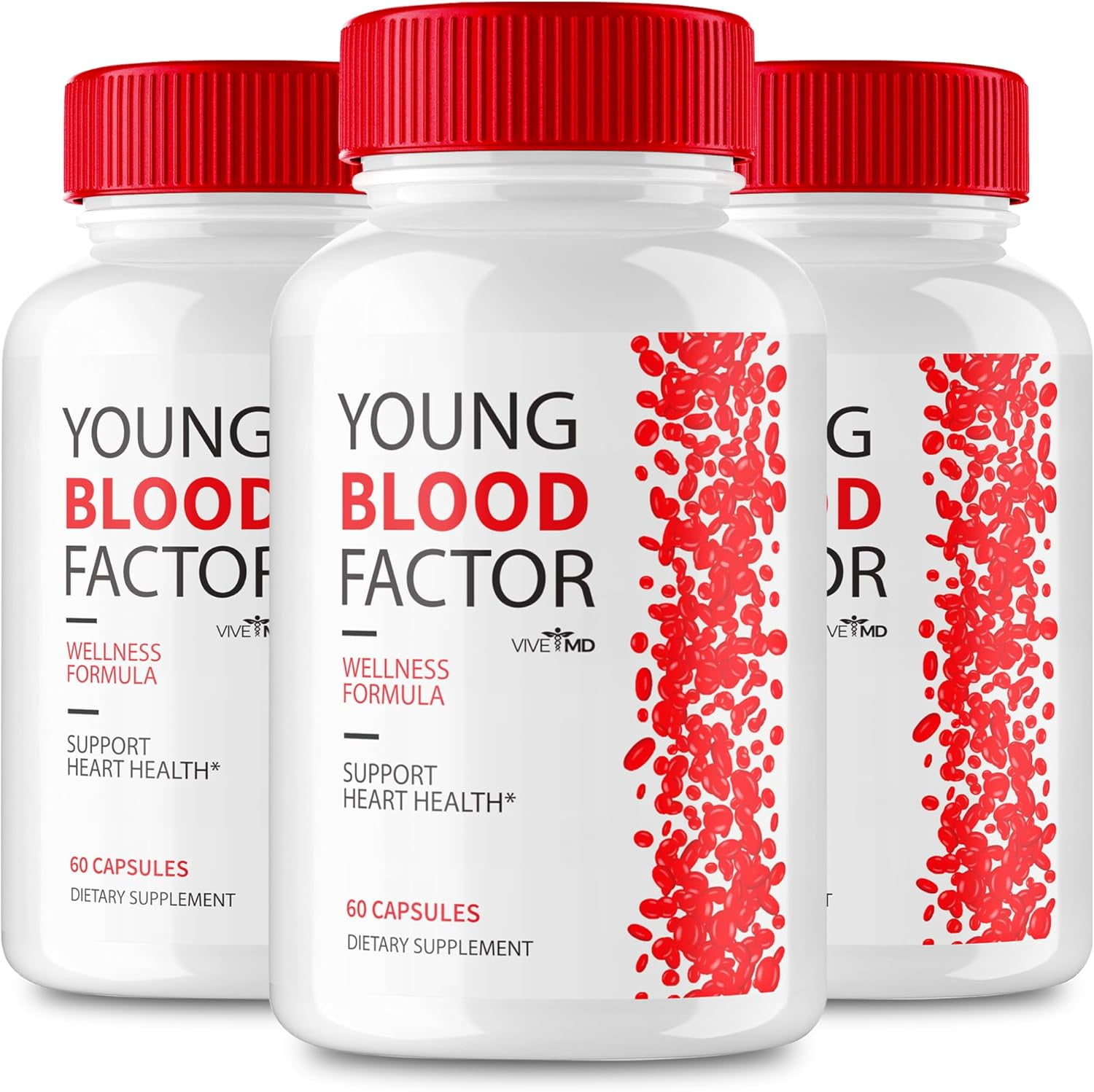 YoungBlood Factor Capsules YoungBloodFactor Support Supplement Pills (3 ...