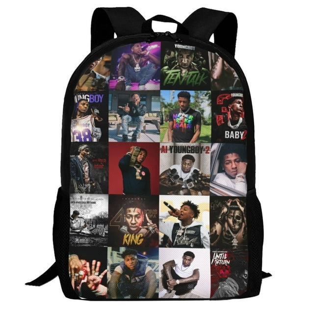Youngboy Never Broke Again Backpack,3d Print Laptop Backpack ...