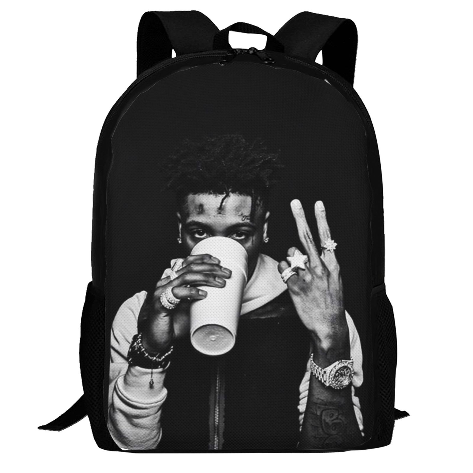 Youngboy Never Broke Again Backpack,3d Print Laptop Backpack Lightweight Casual Daypack Bookbag ...