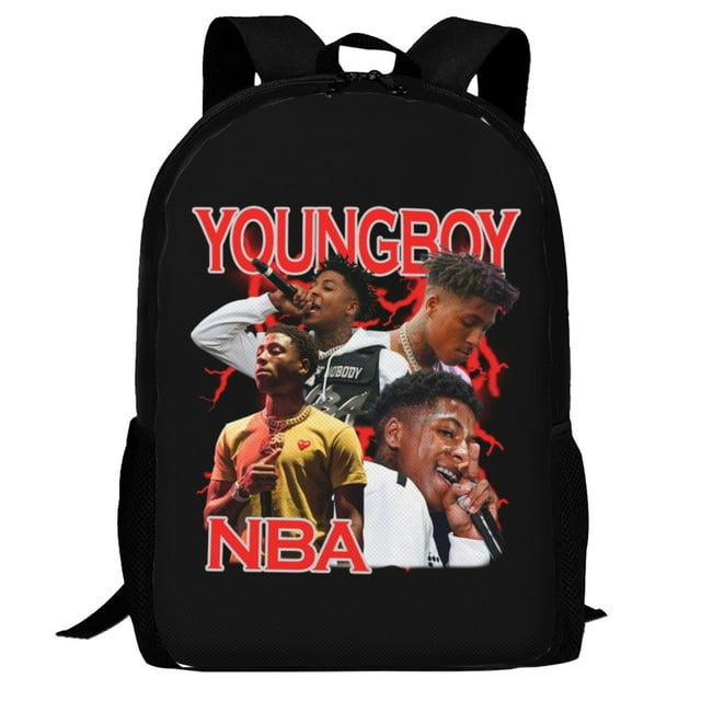 Youngboy Never Broke Again Backpack,3d Print Laptop Backpack ...