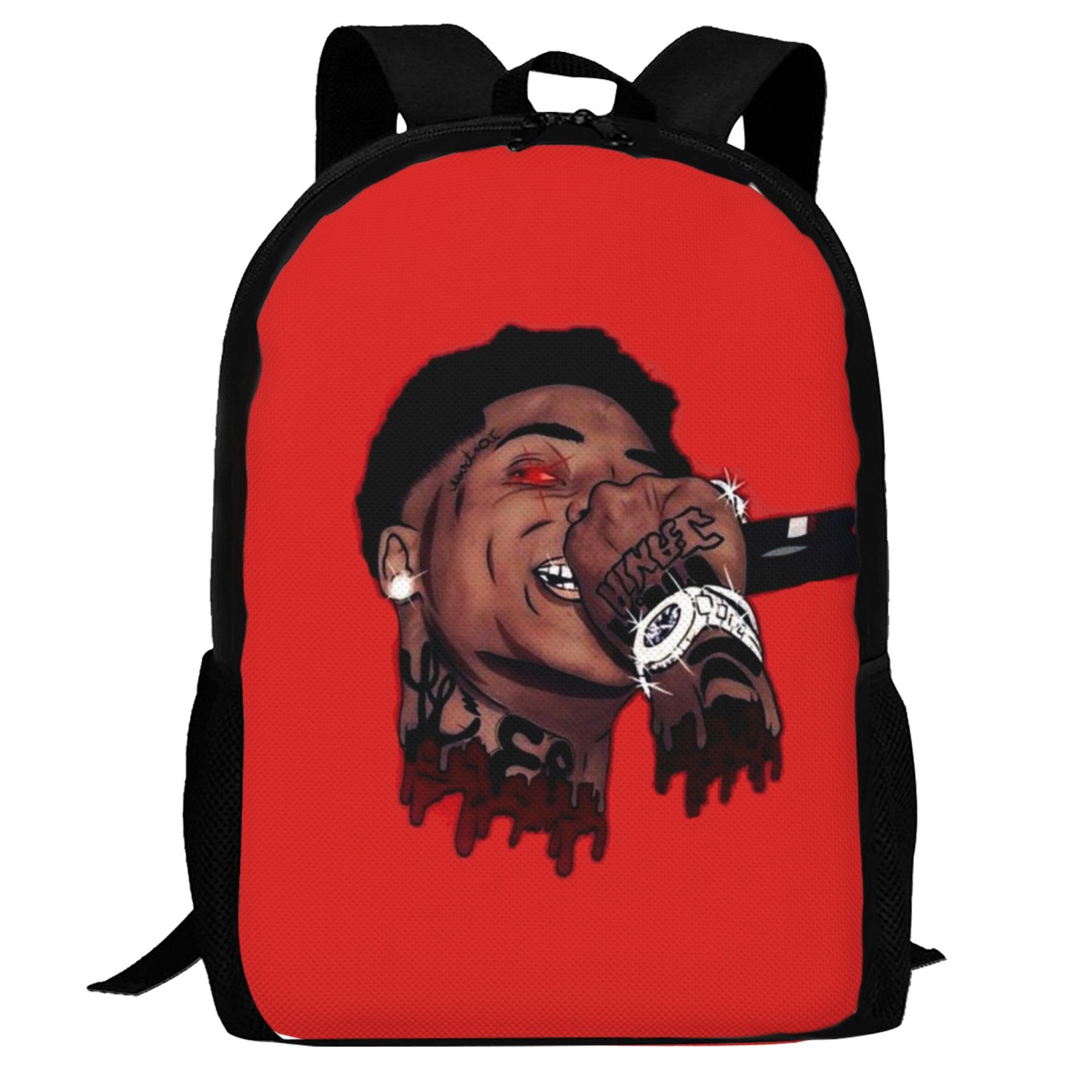 Youngboy Never Broke Again Backpack,3d Print Laptop Backpack ...