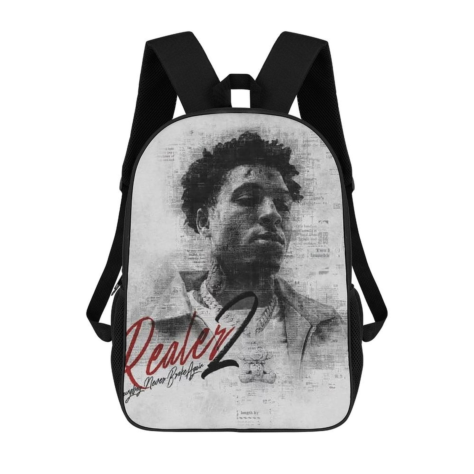 Youngboy Never Broke Again Laptop Backpack 17IN Shoulders Daypack ...