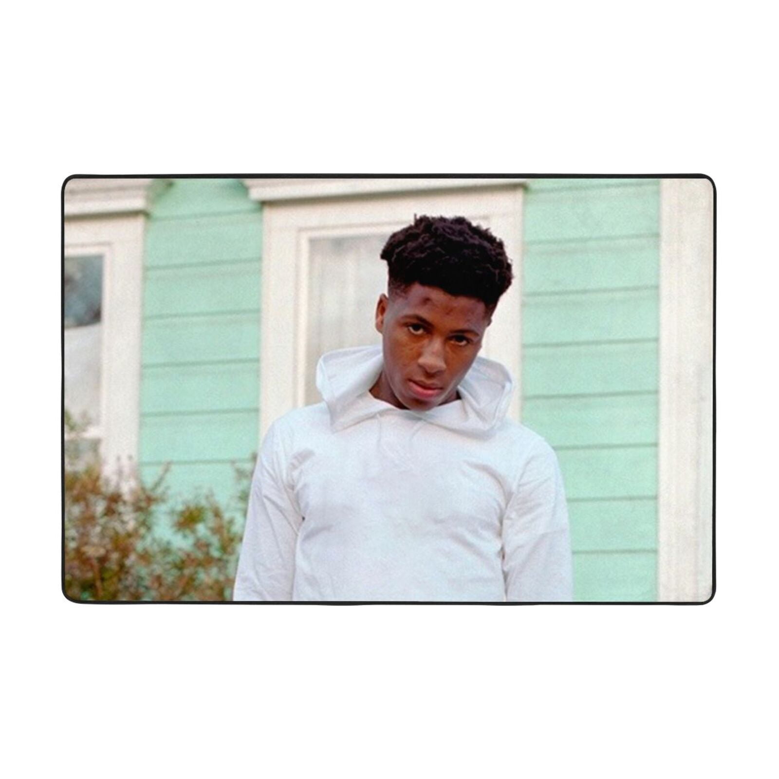 Youngboy Never Broke Again Rug Non-Slip Locking Edge Carpet Thickened ...