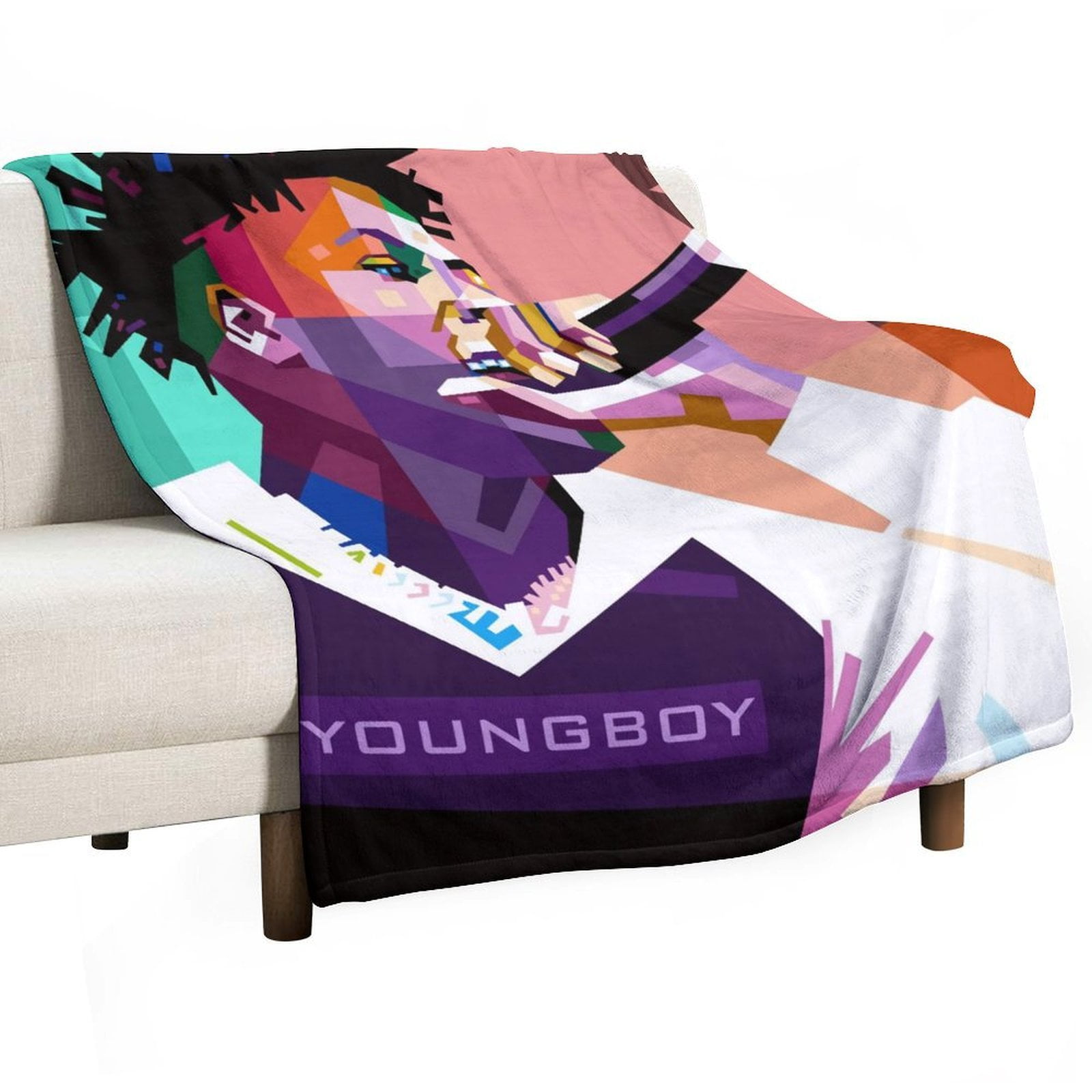 Youngboy Never Broke Again Blanket Luxury Flannel Blanket - Super Soft Anti-Static Plush Warm ...