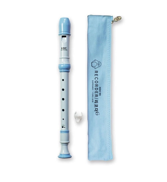 Youngchang Student Soprano German Type Recorder with Cleaning Rod, Case ...