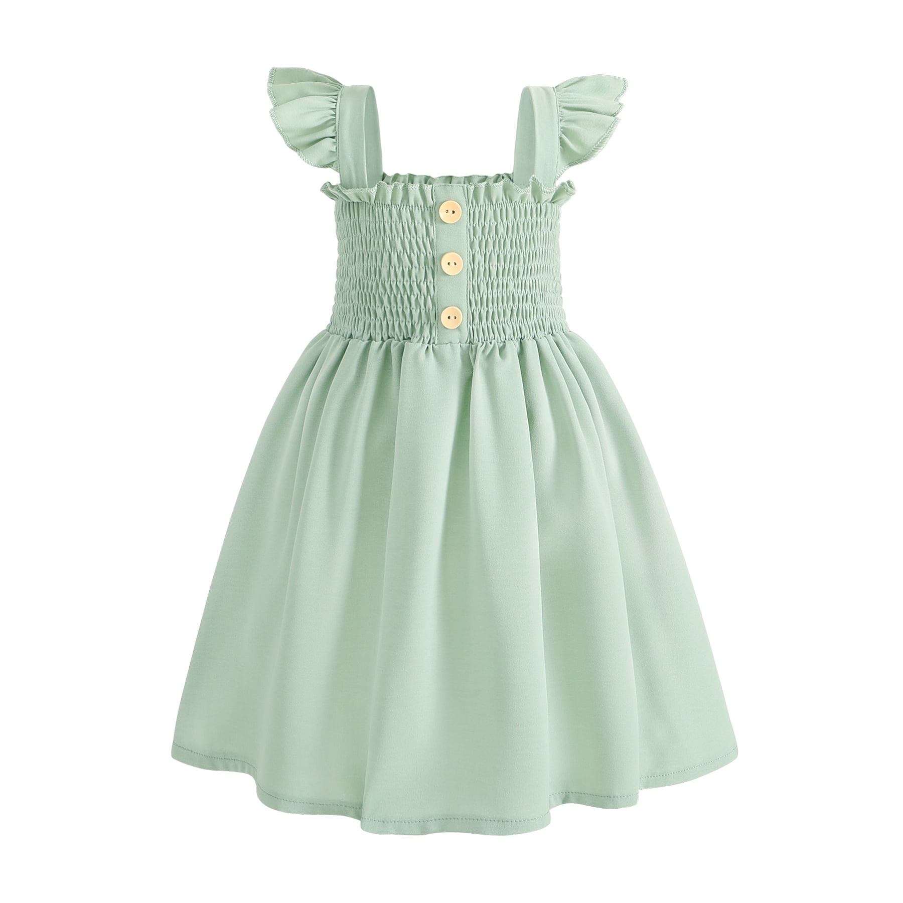 Younger Tree Toddler Sundress, Sleeveless A-Line Princess Dress, Lace ...