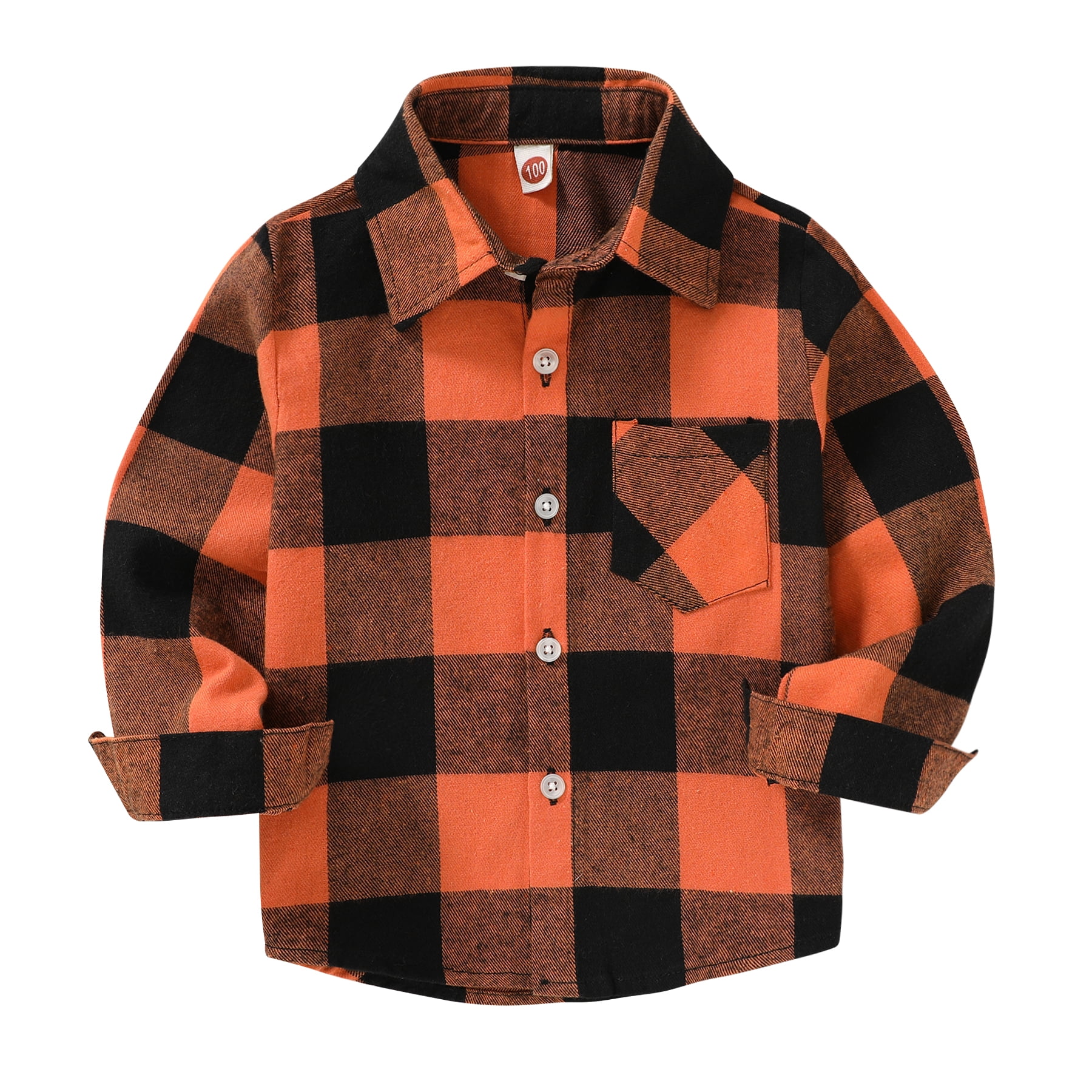 Younger Tree Toddler Boy Girl Fall Flannel Shirt Kid Baby Fall Winter ...