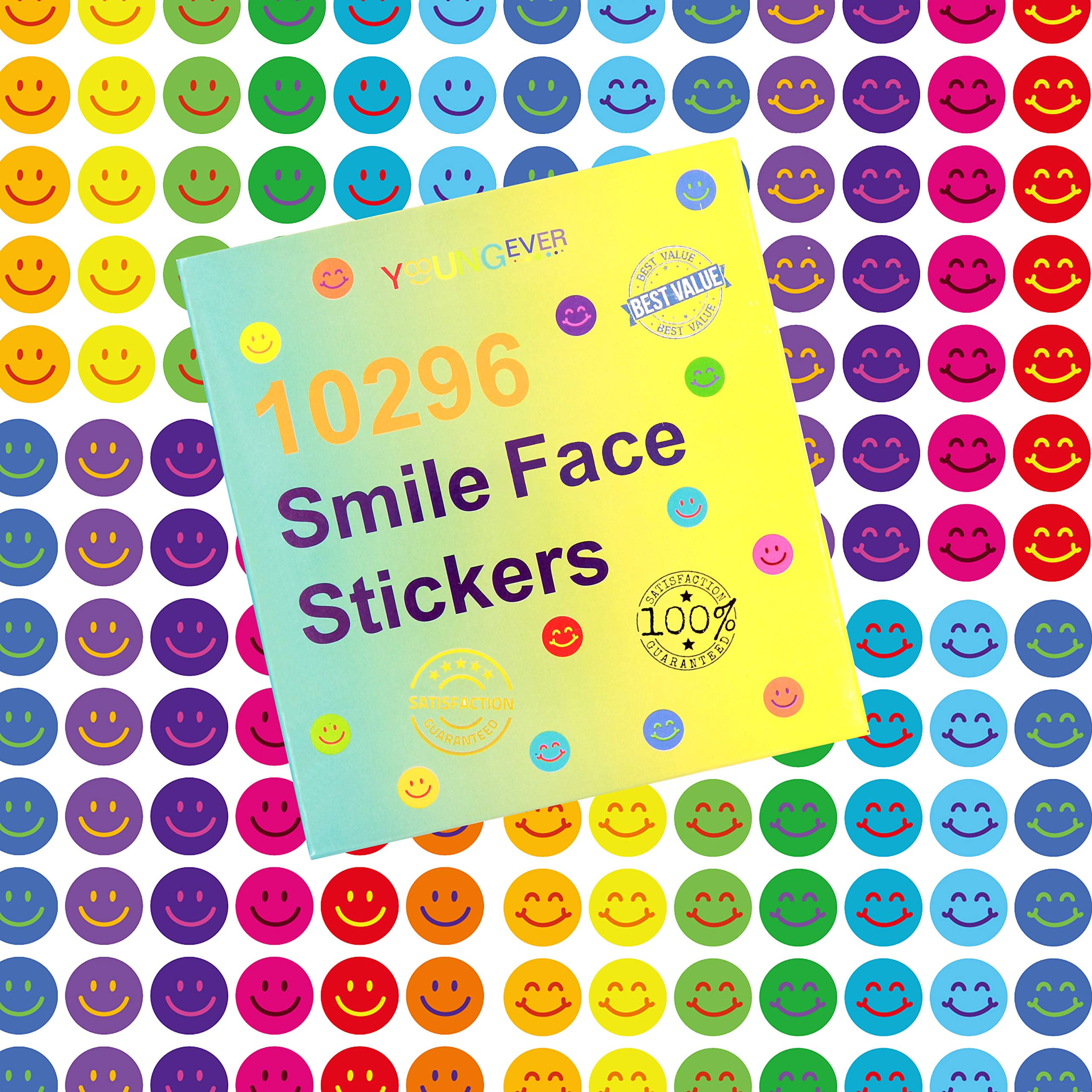 Gooji Small Reward Stickers for Kids, 1008 Pc. Sticker Pack for ...