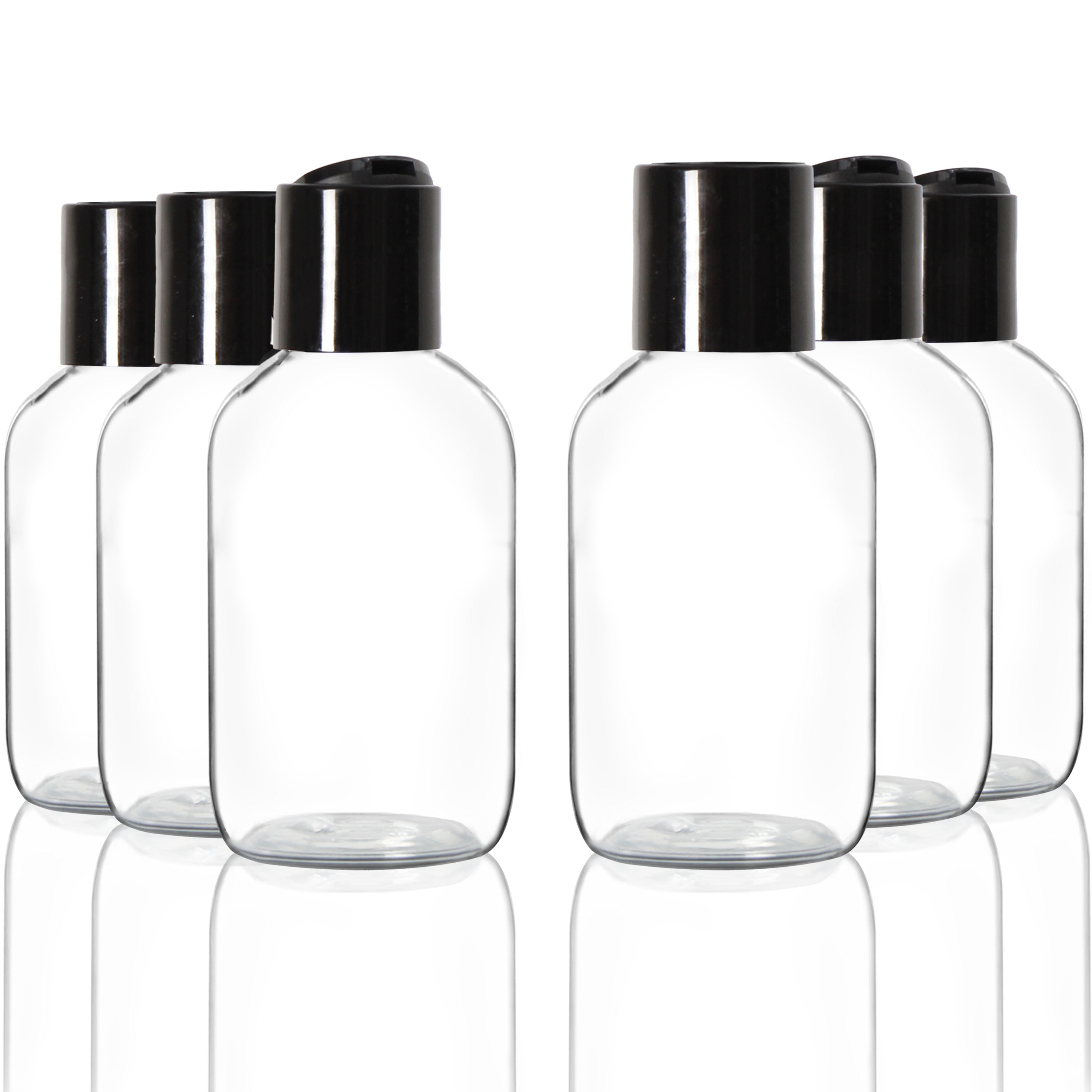 Youngever 12 Pack 4 Ounce Empty Squeeze Containers with Disc Cap ...