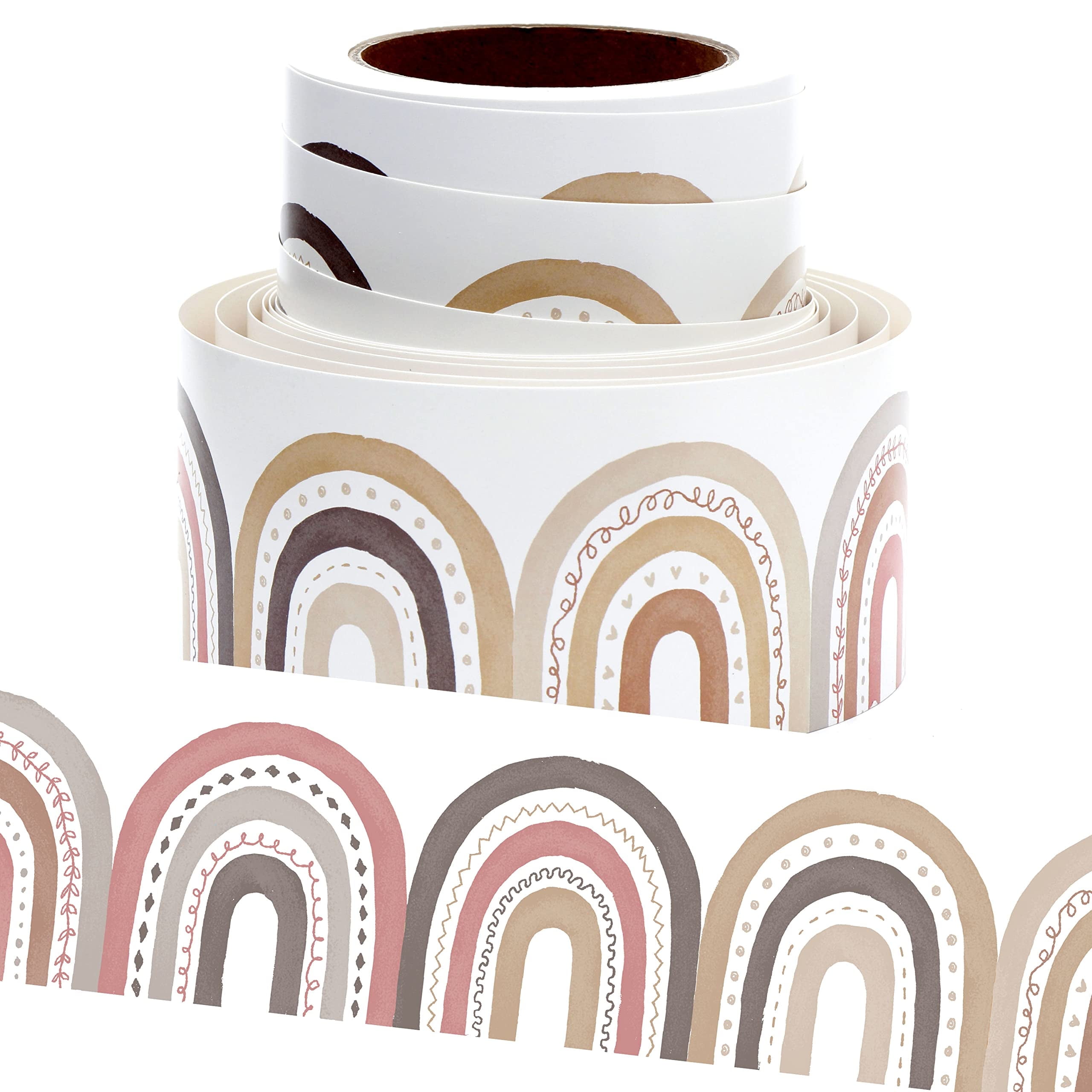 Youngever 52.5 ft Bulletin Board Borders Confetti Border for Classroom ...