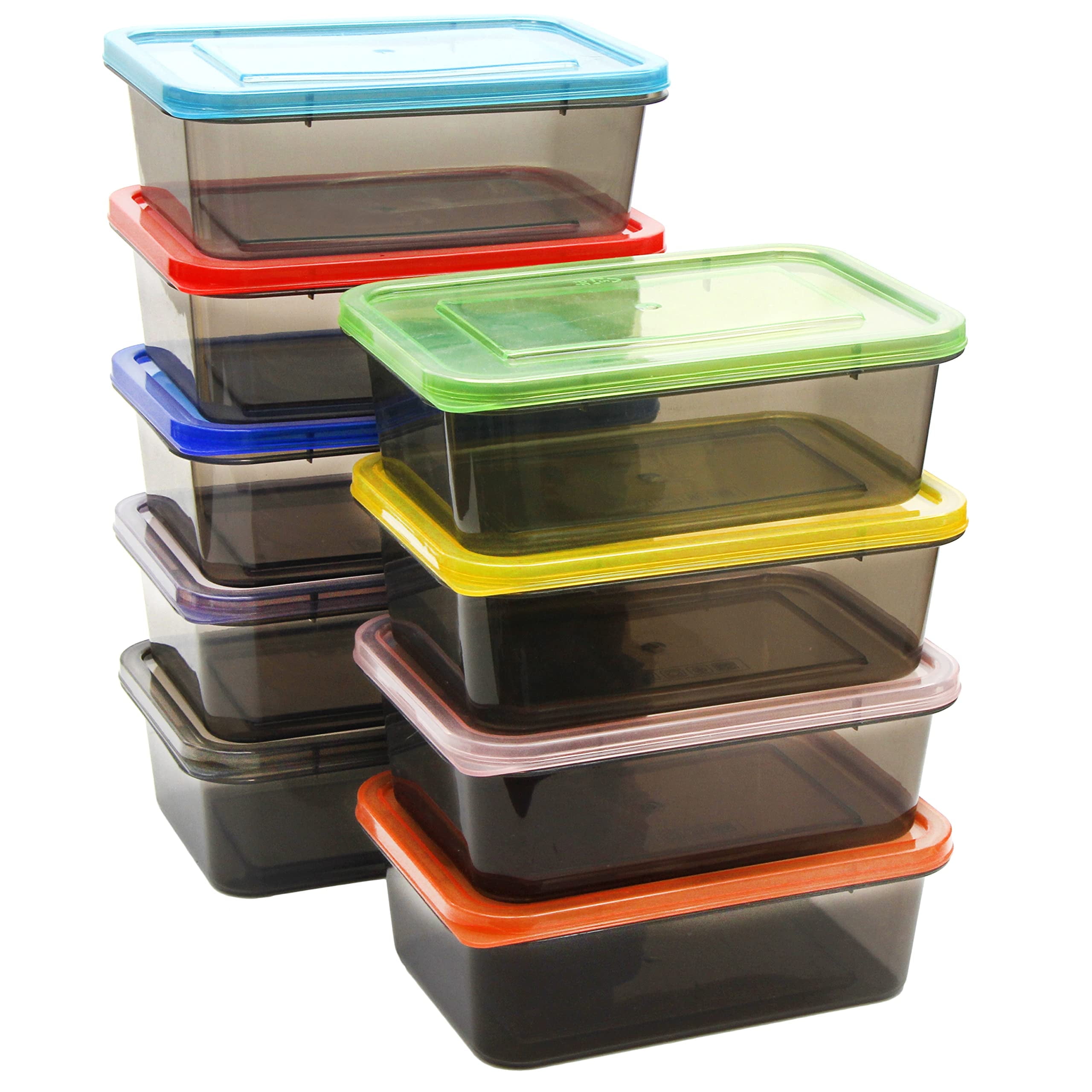 Youngever 9 Sets Bento Lunch Box, Meal Prep Containers, Reusable ...