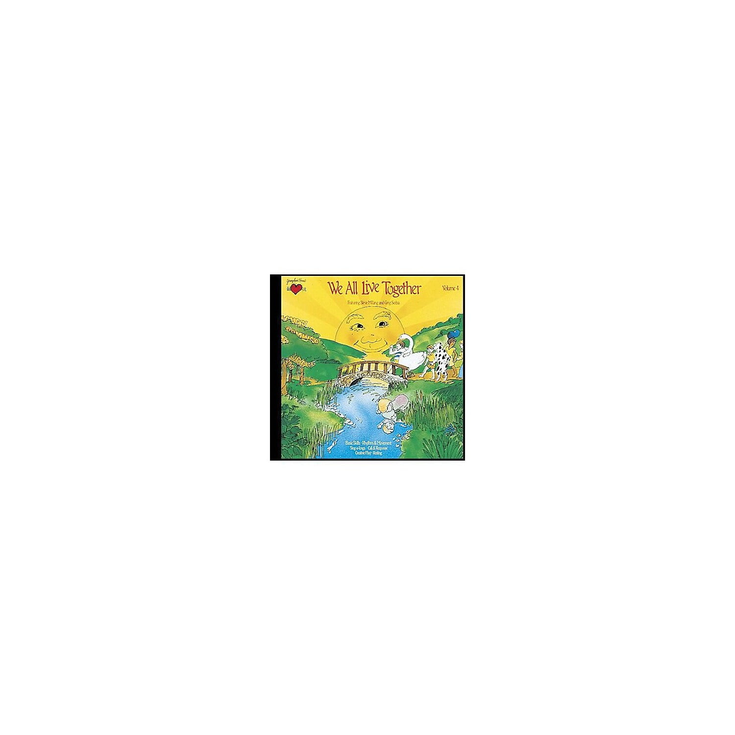 Youngheart Music Greg & Steve CDs We All Live Together Volume 4 YM ...