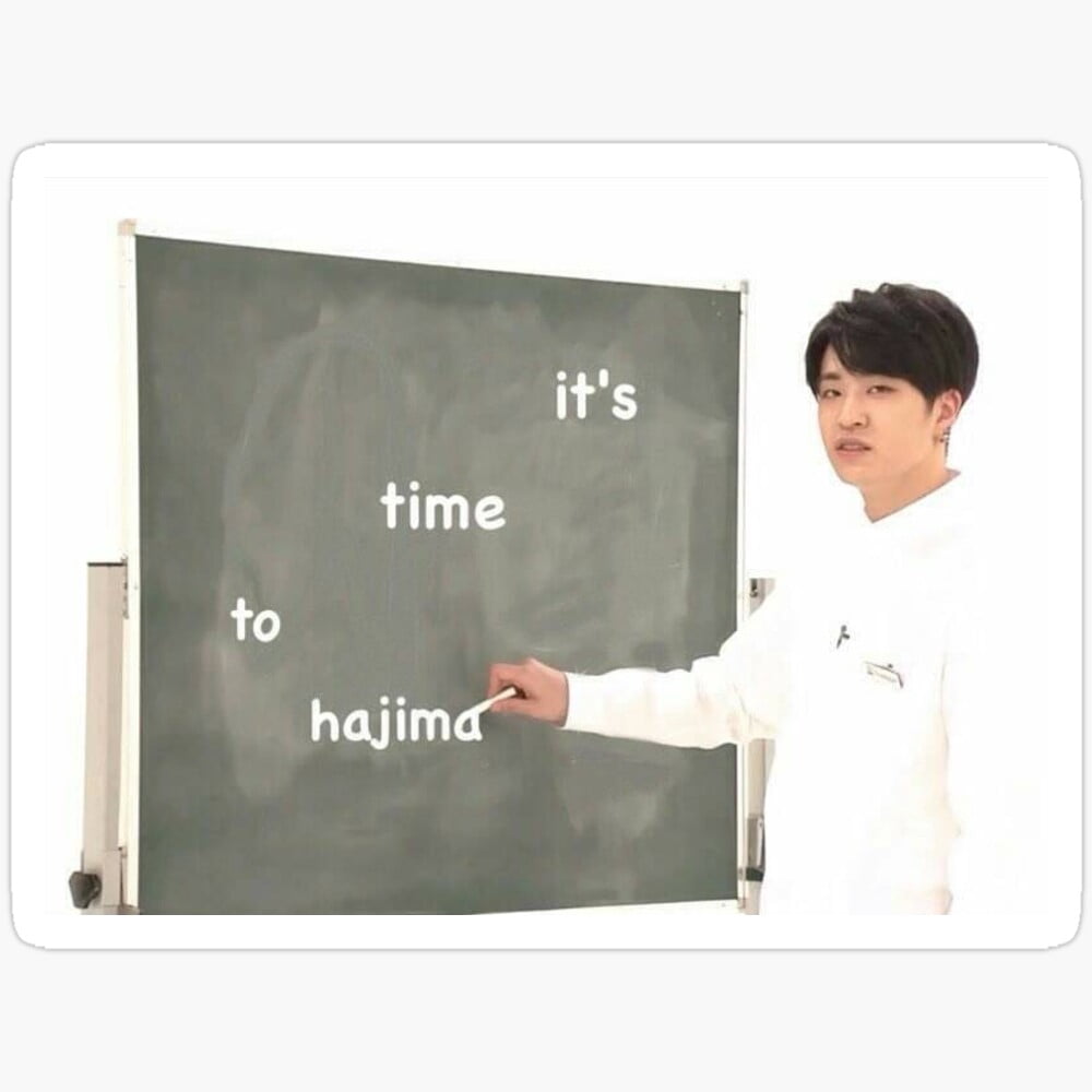 Youngjae It'S Time To Hajima Sticker Phone Decal Water Bottle Stickers ...