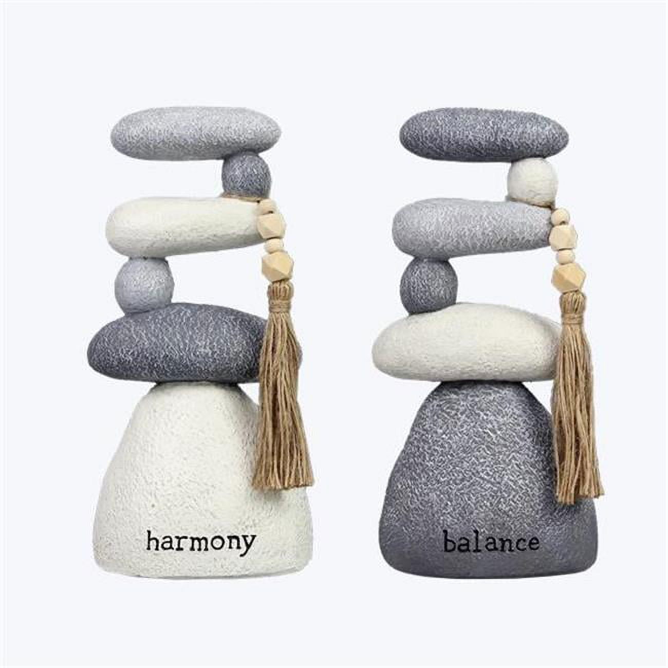 Youngs 11524 Stacked Wellness Rocks, 2 Assorted Color - Large - Walmart.com