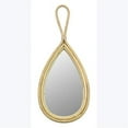 Youngs 12224 Wood Framed Tear Drop Shaped Wall Mirror - Walmart.com