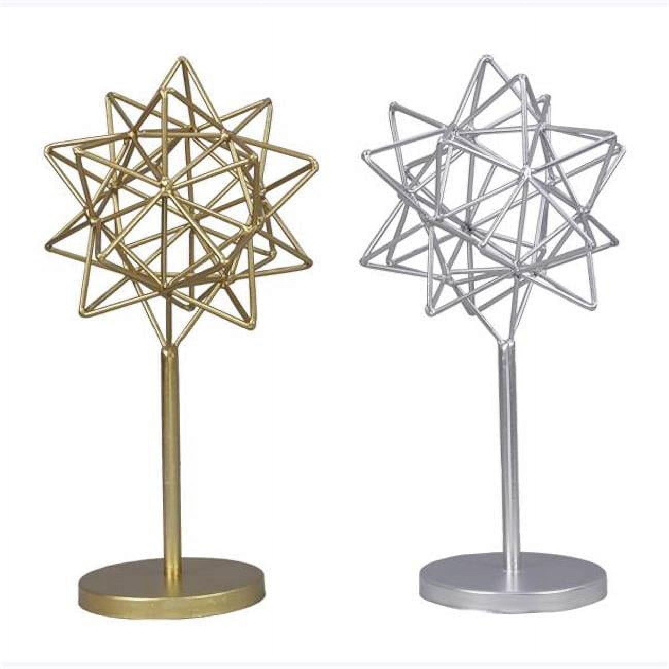 Youngs 12257 Metal Geometric Tabletop Sign, 2 Assorted Color - Walmart.com