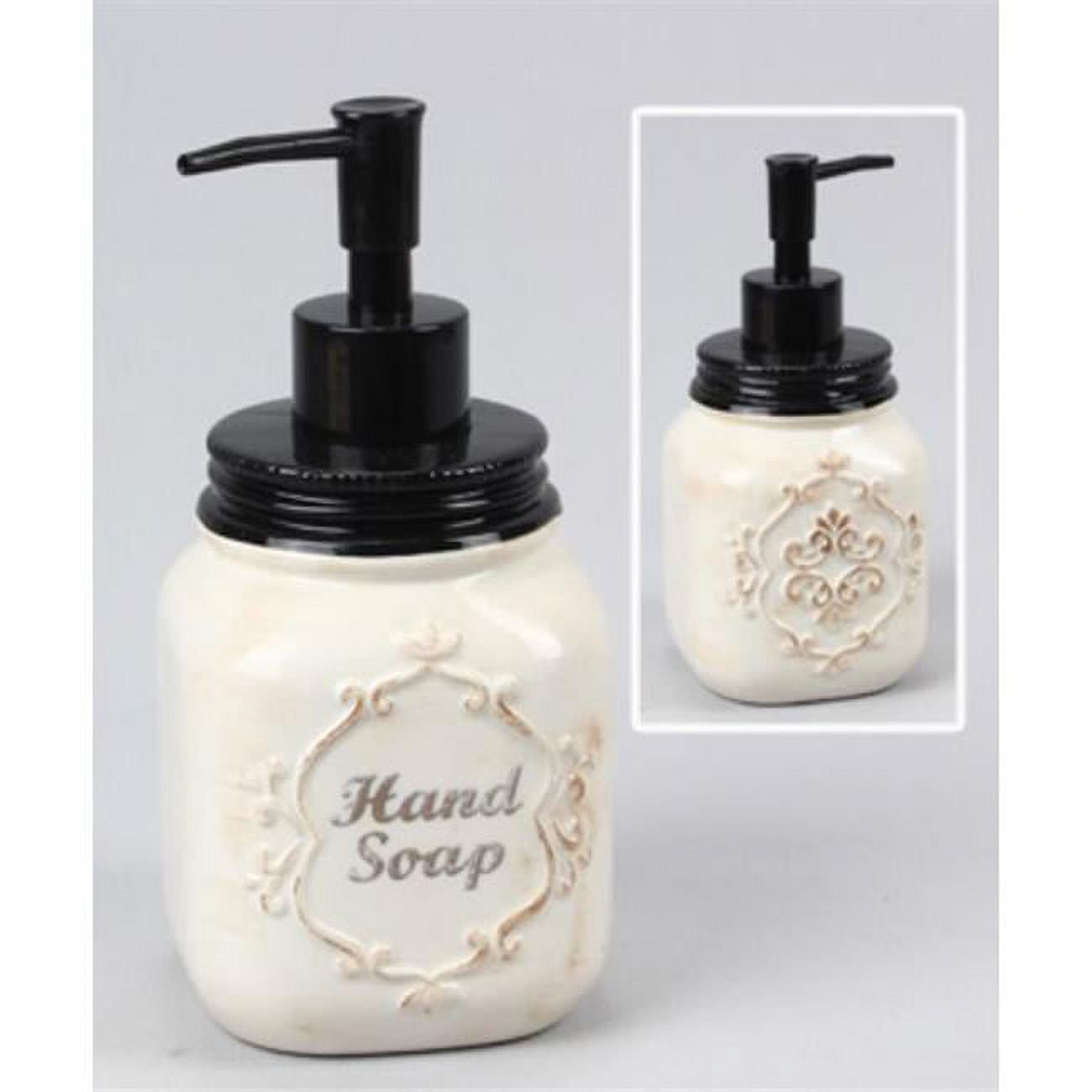 Ceramic Kitchen Bath Jar Hand Soap Lotion 7 Inch Pump Dispenser ...