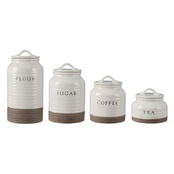 4 piece kitchen canister sets
