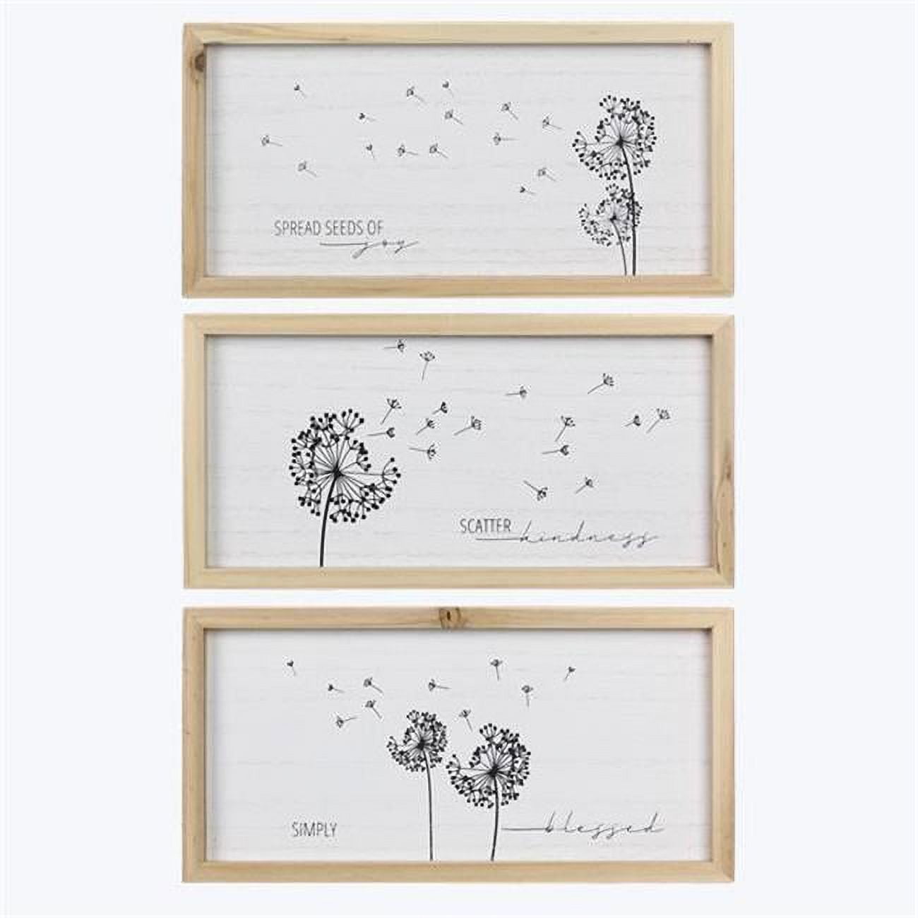 Youngs 21440 Wood Framed Spread Kindness Design Box Tabletop & Wall ...