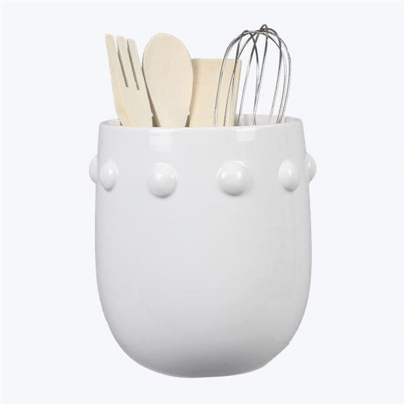 Youngs 21963 Ceramic Kitchen Tool Holder with Tools - Walmart.com