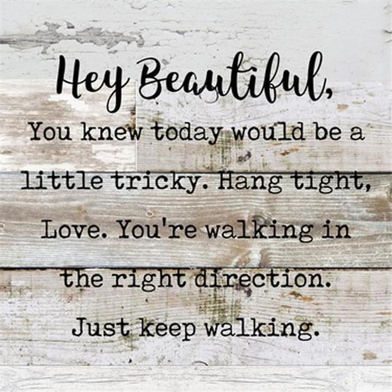 Youngs 37235 Wood Hey beautiful Wall Plaque - Walmart.com