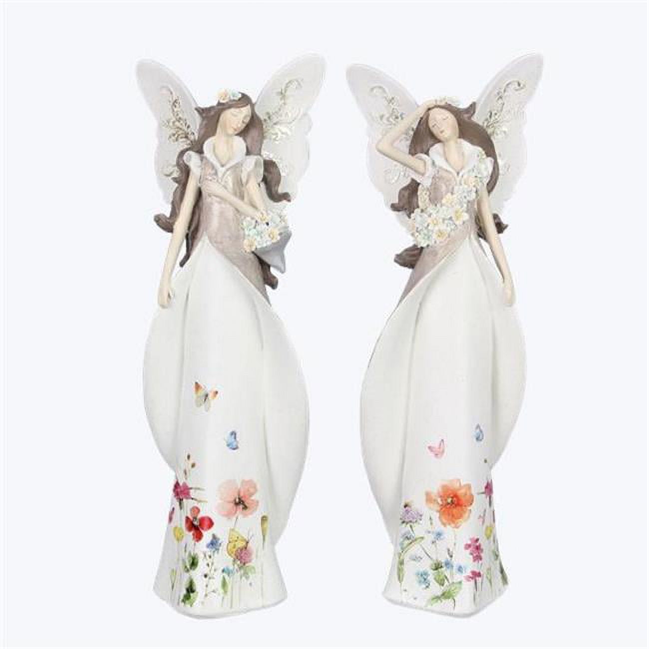 Youngs 72519 Resin Angels Decor, Assorted Color - 2 Piece - Walmart.com