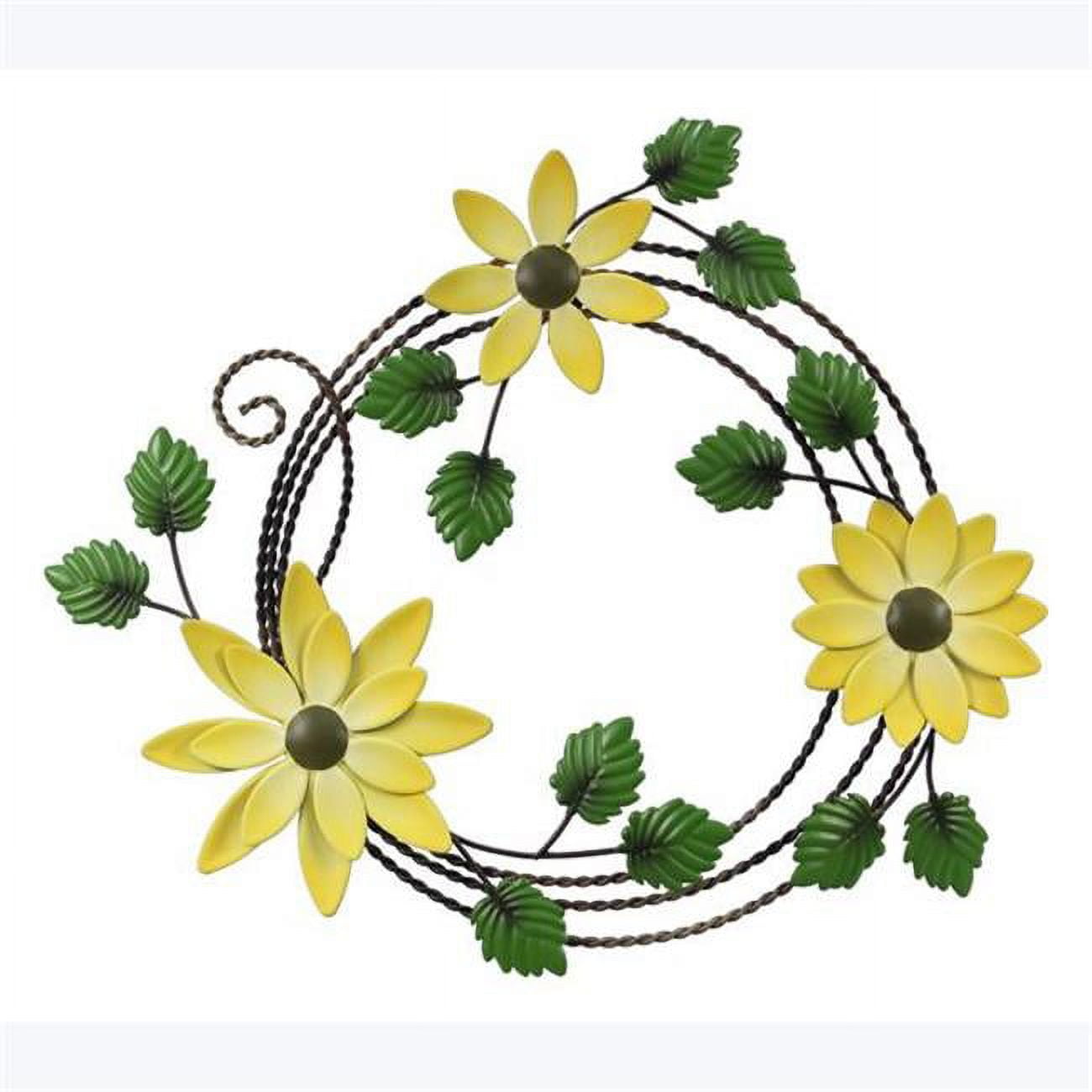 Youngs 73791 Metal Flower Garden Wall Decor - Walmart.com