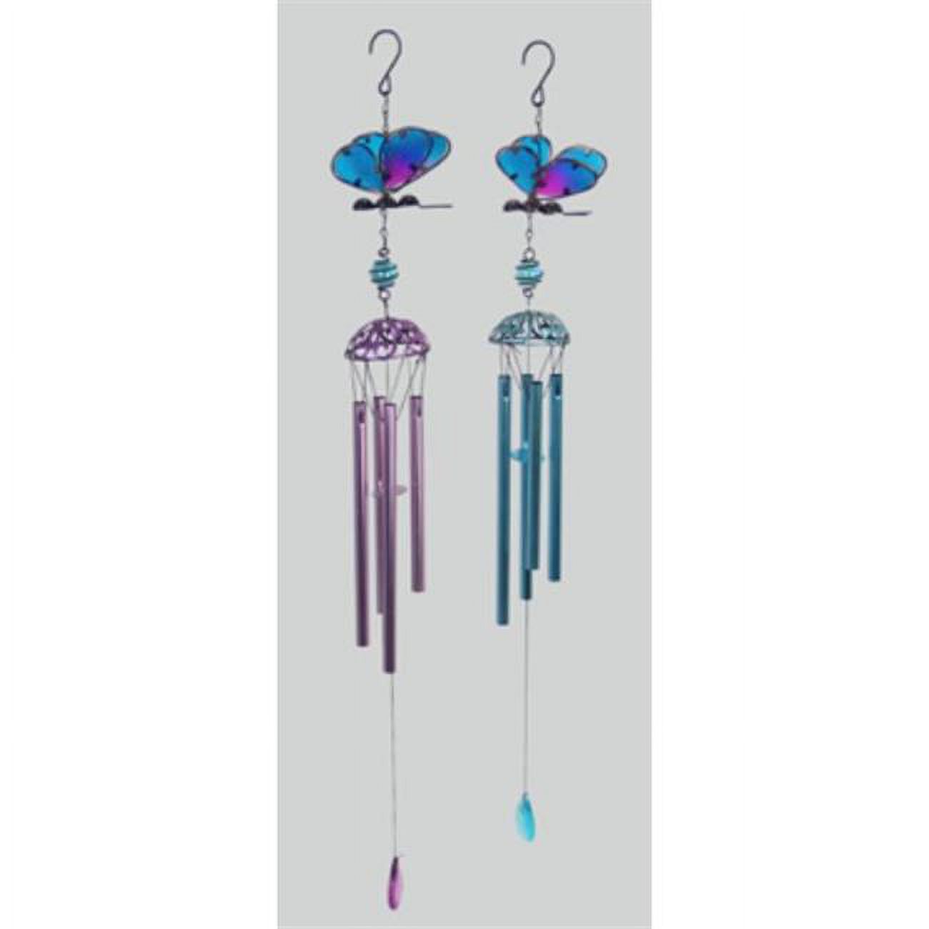 Youngs 78522 Butterfly Wind Chime, Assorted Color - 2 Piece - Walmart.com