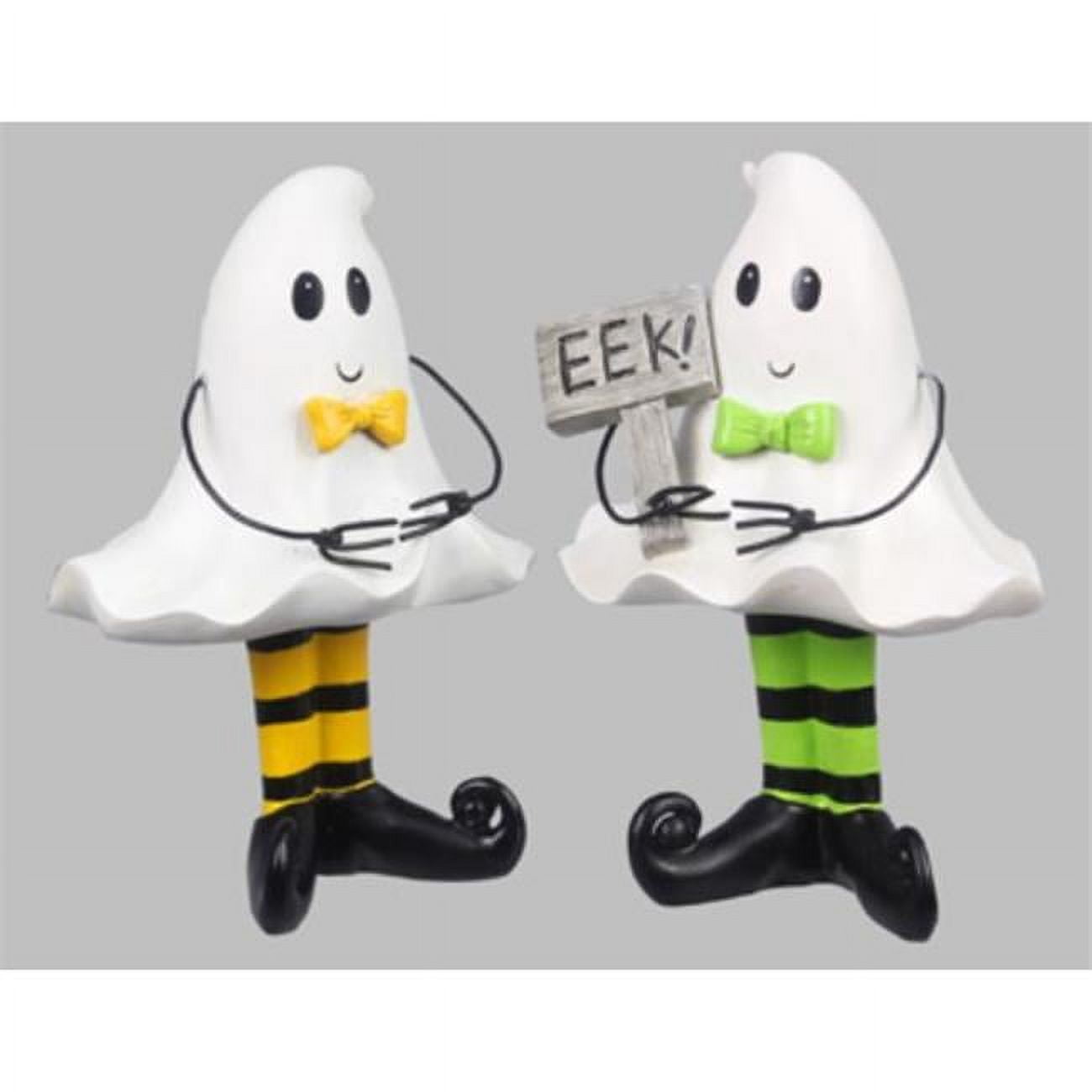 Youngs 80239 Resin Halloween Standing Ghost Accent with Wire Arms ...
