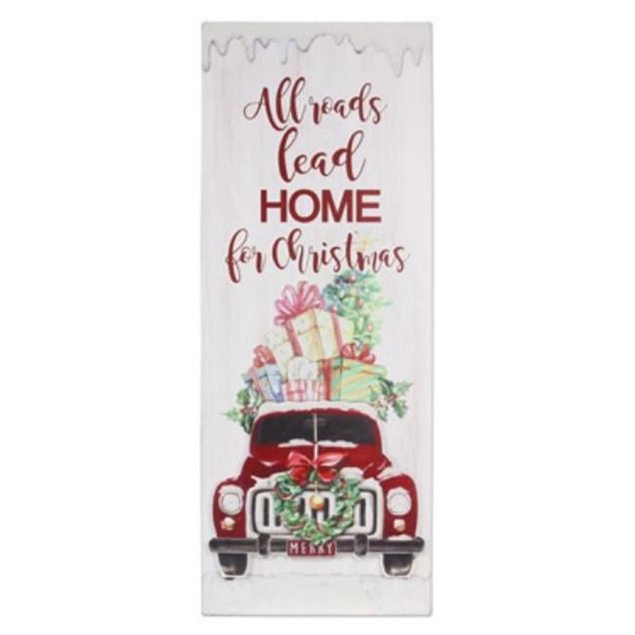 Youngs 90572 Wood Christmas Truck Wall Sign - Walmart.com