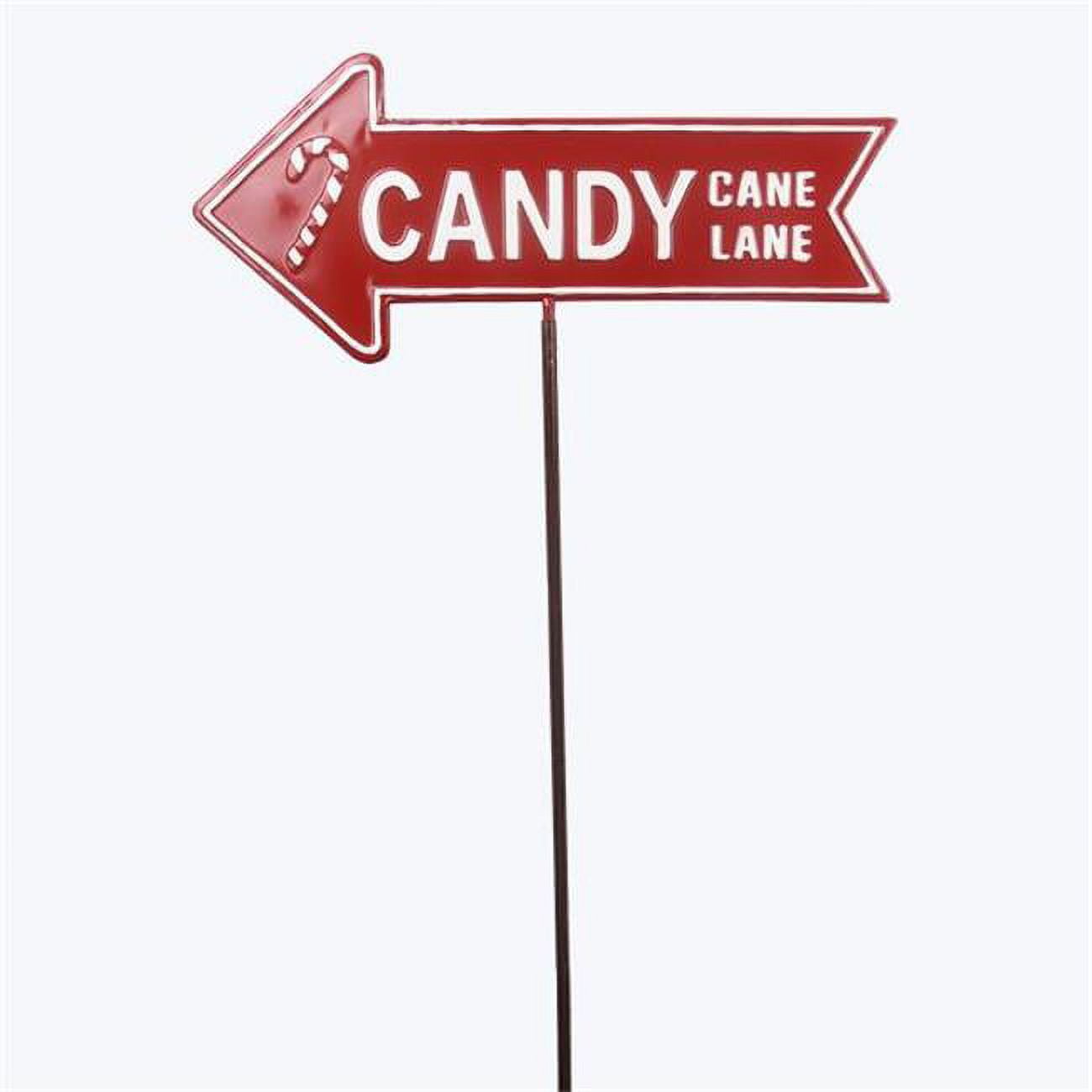 Youngs 91684 Metal Christmas Candy Direction Yard Stake - Walmart.com