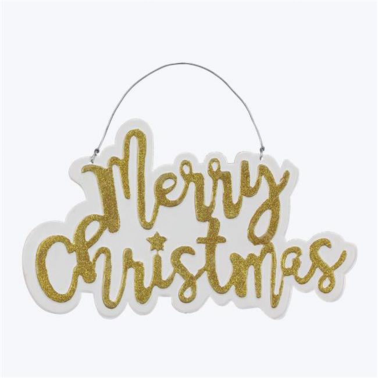 Youngs 91958 Metal Merry Christmas Cutout Wall Sign - Walmart.com