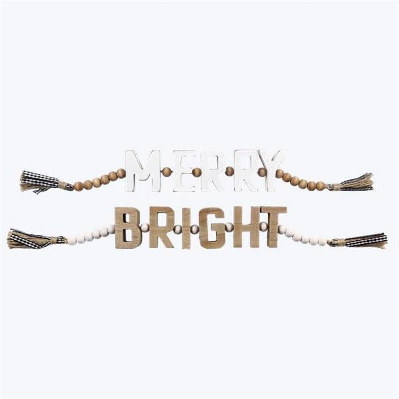 Youngs 92393 Wood Modern Farmhouse Tabletop Letter Block Word Sign. 2 ...