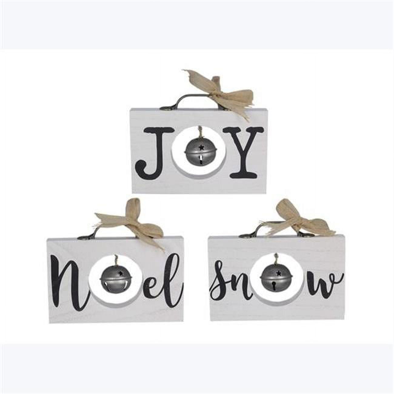 Youngs 99380 Wood Bell Box Signs, Assorted Color - 3 Piece - Walmart.com