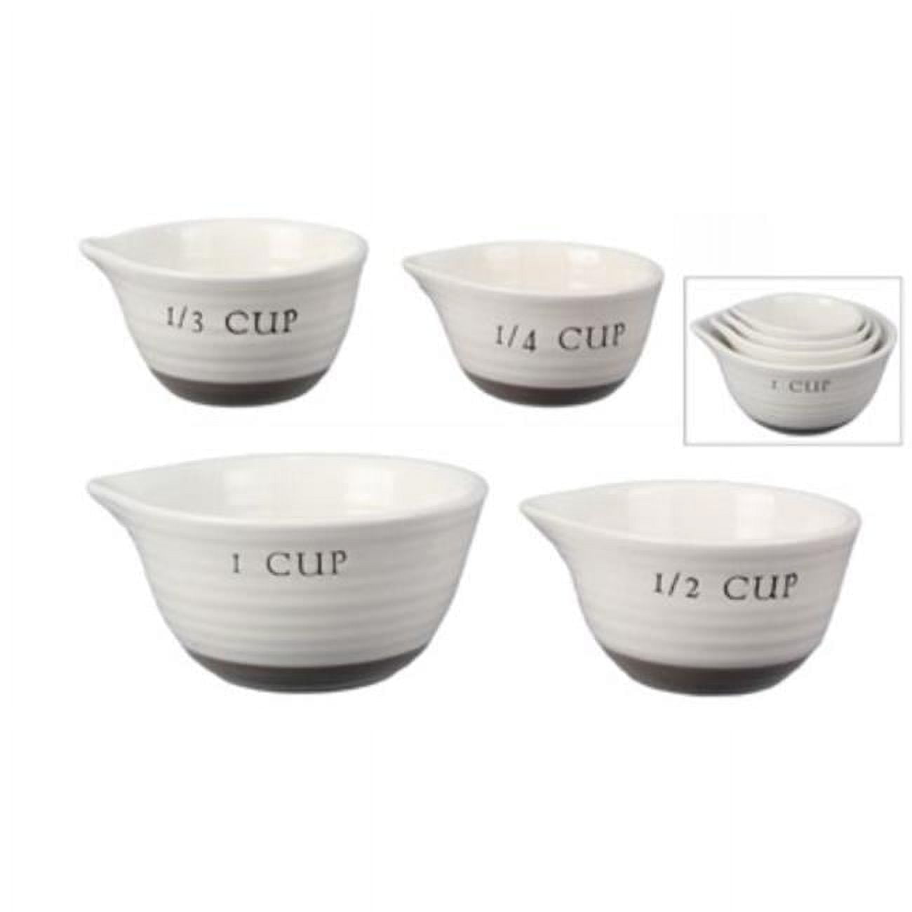 Youngs Ceramic Measuring Cups - 4 Piece - Walmart.com