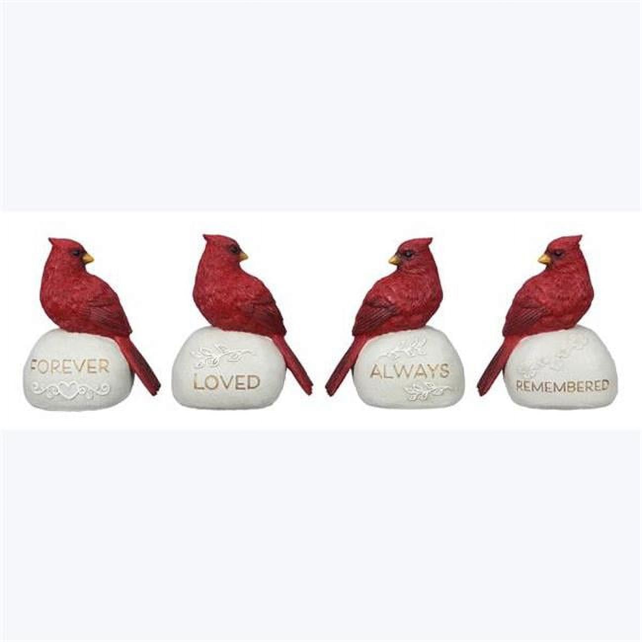 Youngs Resin Memorial Cardinal Figurine - 4 Assortment - Walmart.com