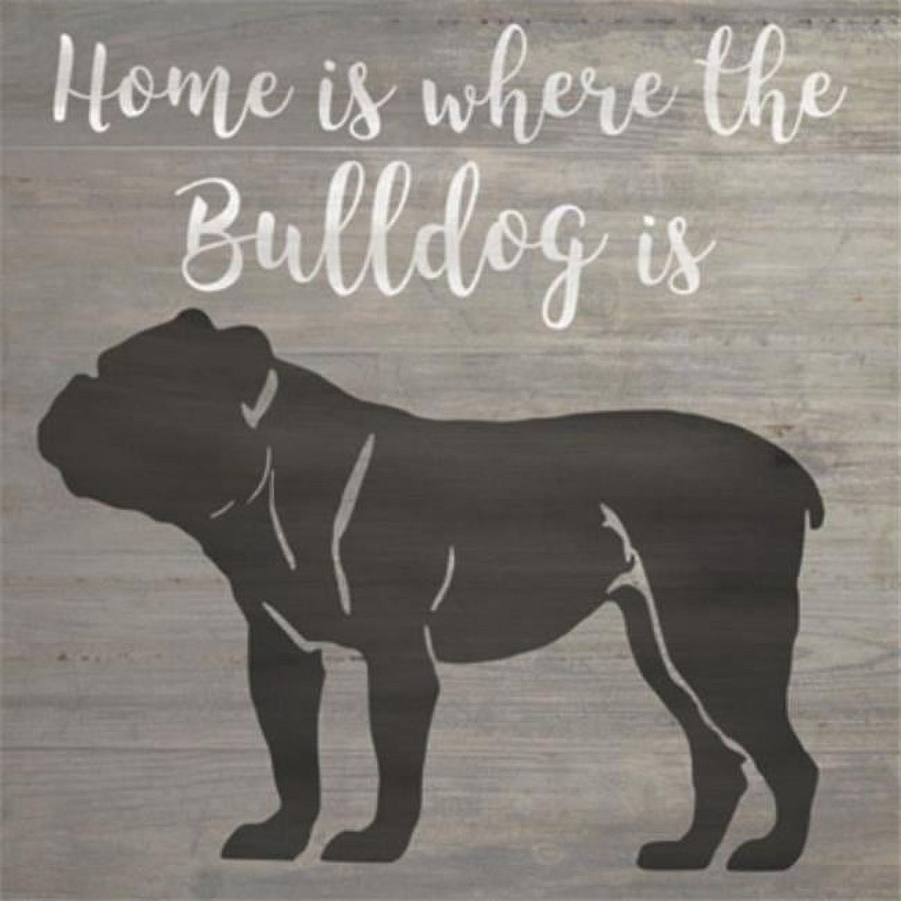 Youngs 38348 Wood Bulldog Wall Plaque, Assorted Color - Walmart.com