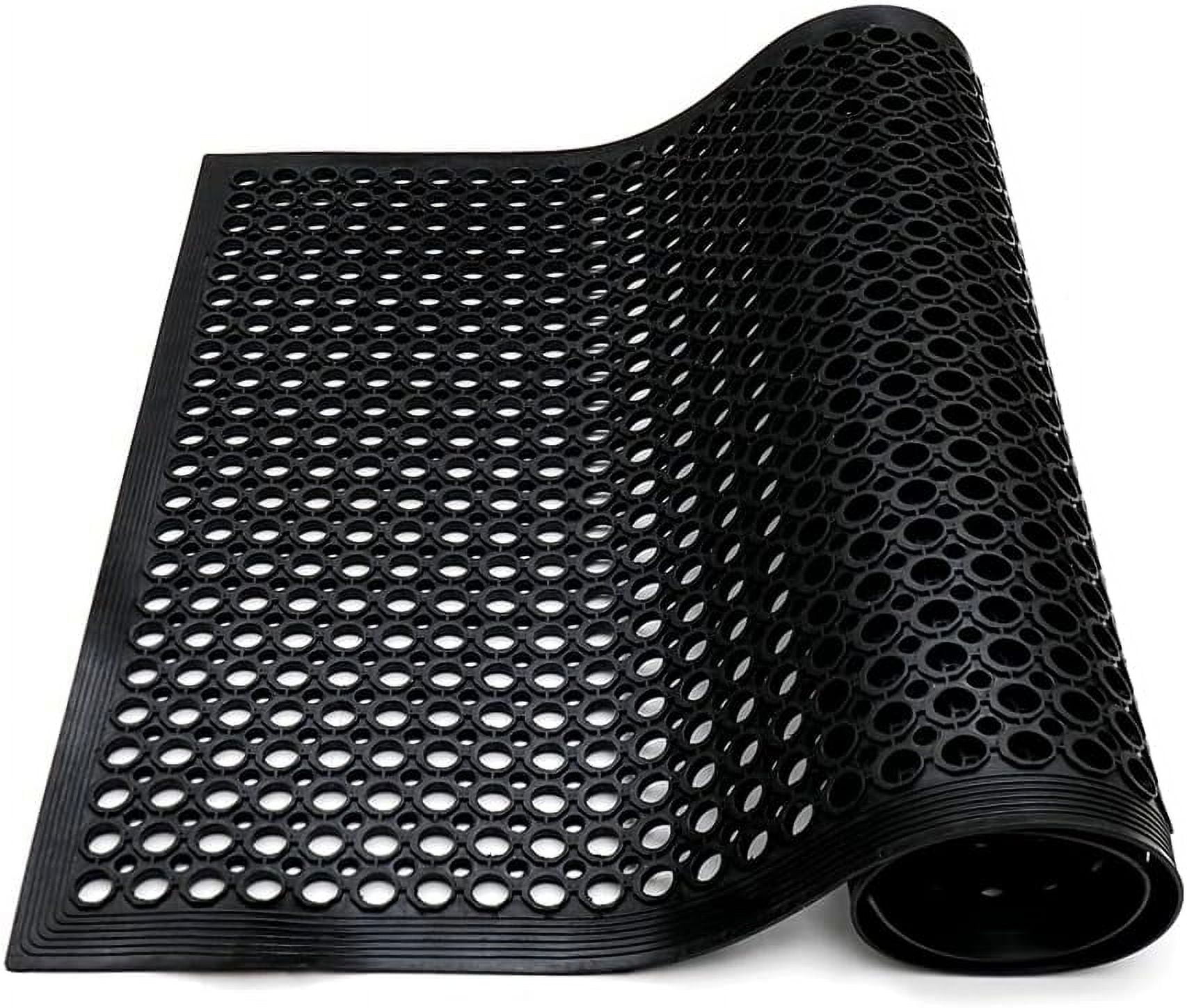 Youngshion Rubber Floor Mat Anti-Fatigue Non Slip Floor Mats 60" x 35 ...