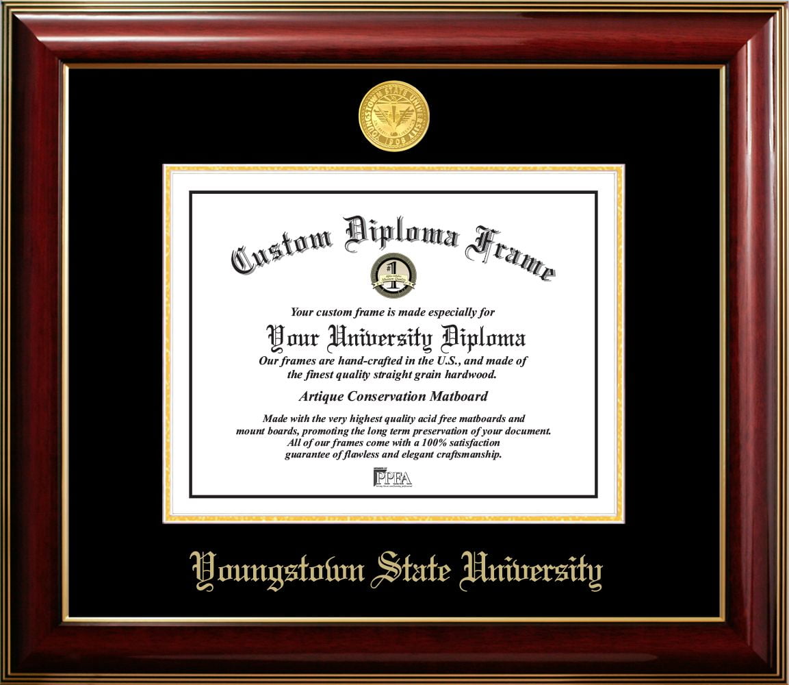 Youngstown State University Classic Diploma Frame - Walmart.com