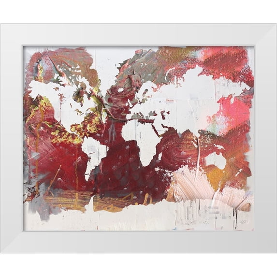 Youngstrom, Kent 14x12 White Modern Wood Framed Museum Art Print Titled ...