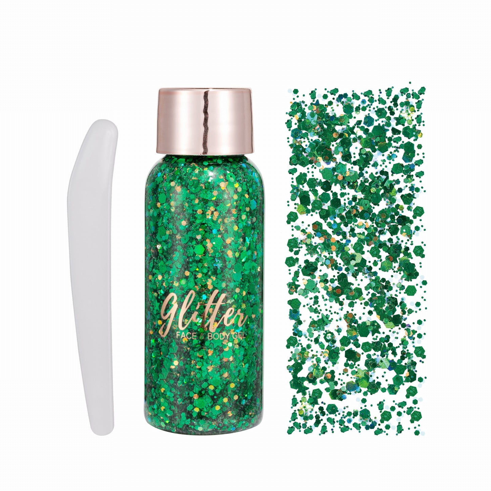 Youngver Eye Shadow， Glitter Eye Shadow Sequin Gel Scale Face Body