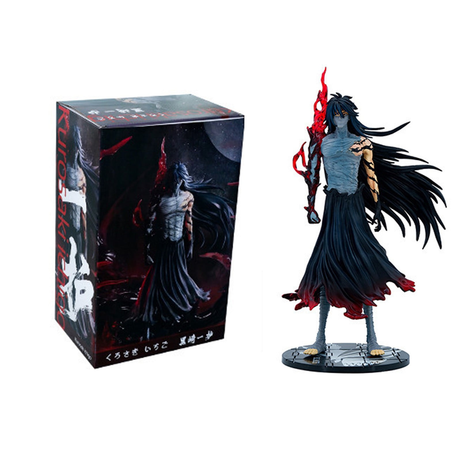 YoupWaven Bleach Anime Kurosaki Ichigo Figures Statues, 13.4" Bleach ...